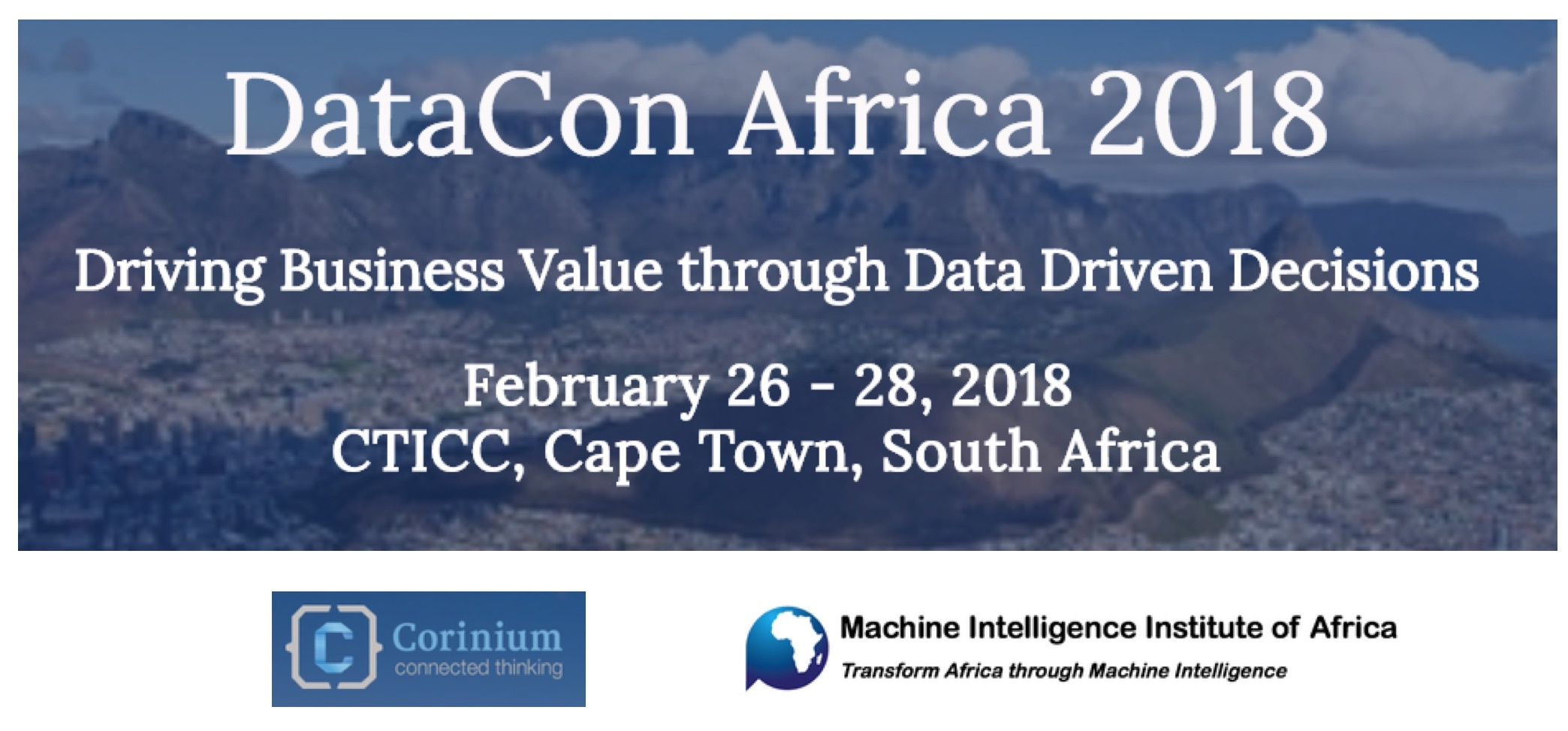 DataCon Africa 2018, CTICC, Cape Town, 26-28 February 2018 - MIIAfrica