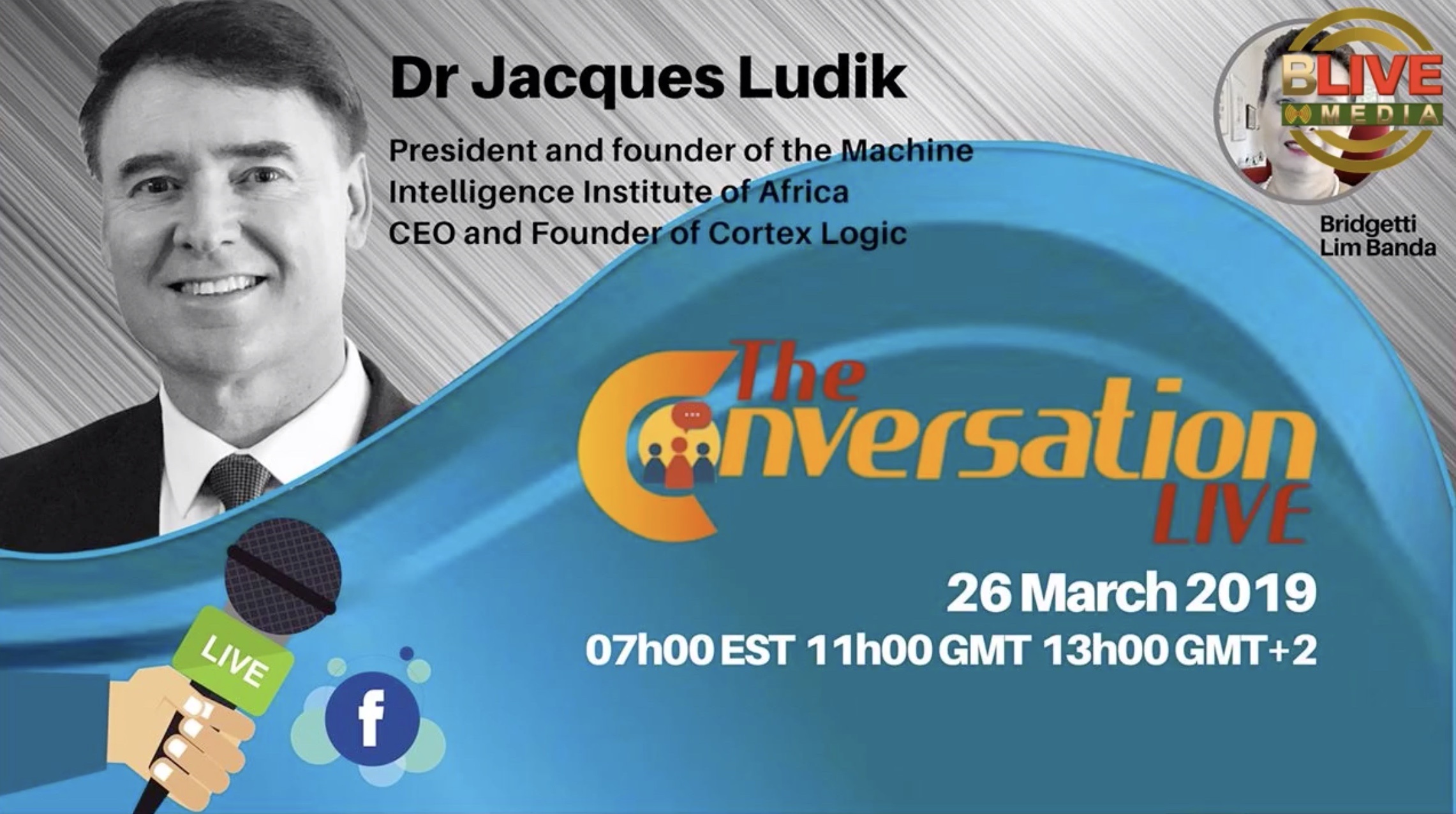 The Conversation Live, FaceBook Live Stream - MIIAfrica